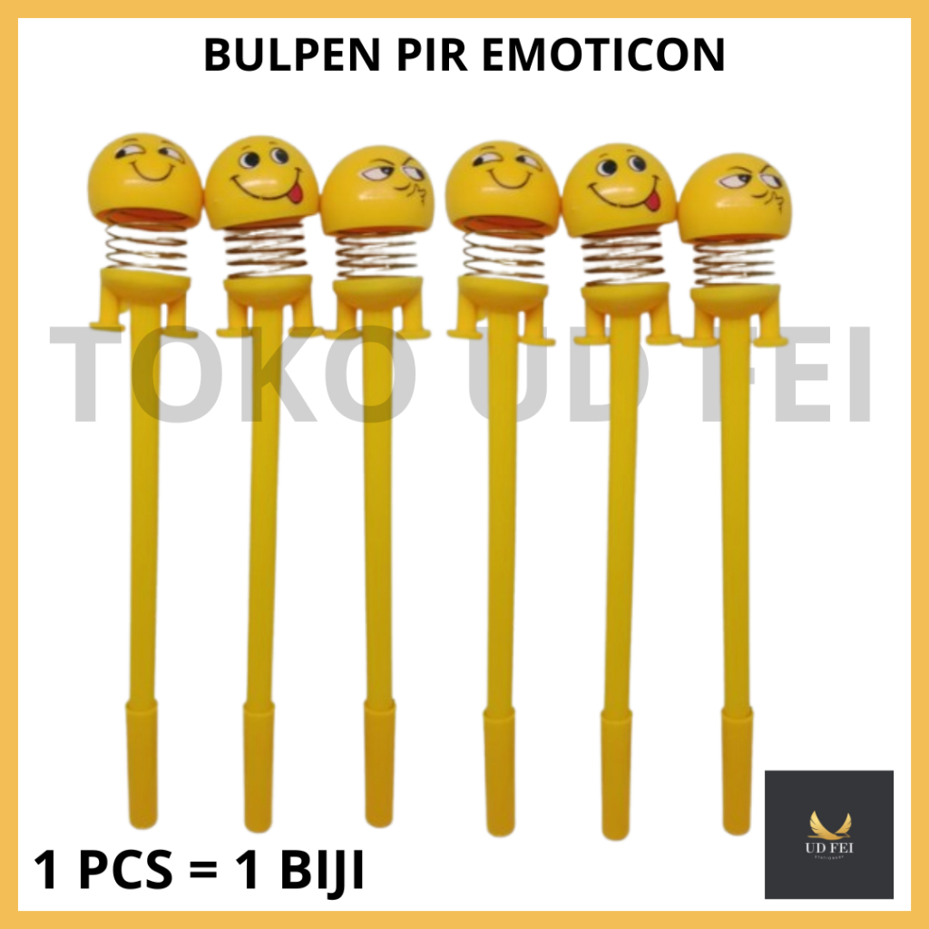 (1 Pcs=1 SEED) EMOTICON BULPEN/ BULPEN PIR/ BULPEN UNIK BULPEN / BULPEN ...