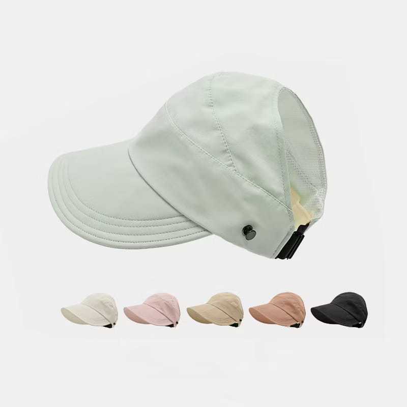 Plain Top Hat Outdoor Activity Sports Hat Casual Visor Hat UV ...