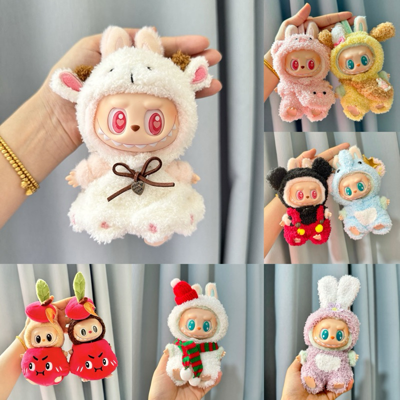 Labubu Cartoon Costume, Cute Character, Clothes for Labubu Animal ...
