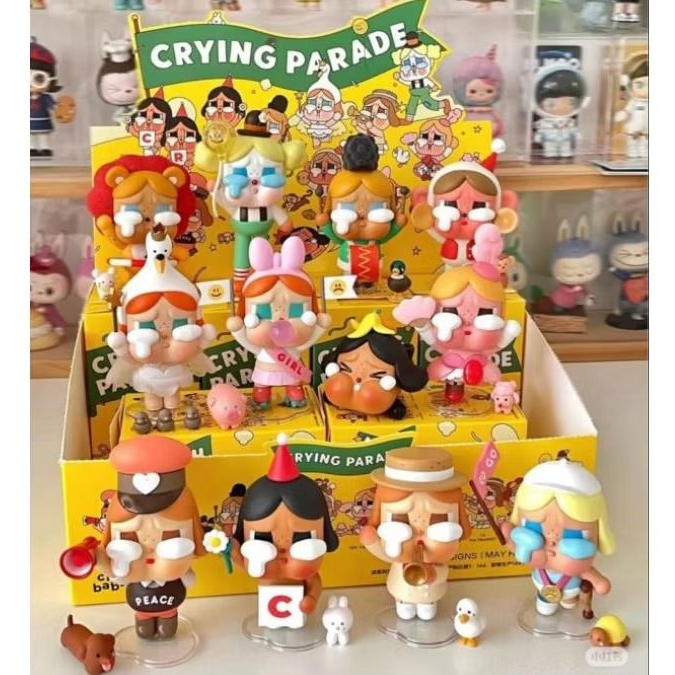 CRYBABY CRYING PARADE ORIGINAL POP MART | Shopee Singapore