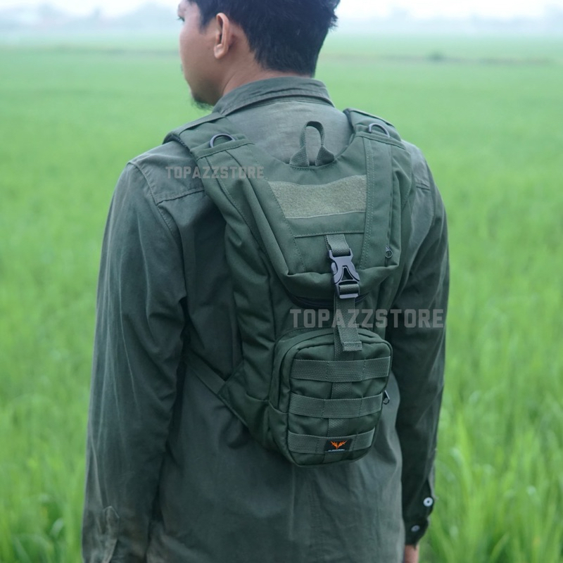 Hydropack Tactical Army Military Bag Bicycle Backpack Military Police Army TNI Trail MTB Jogging ...