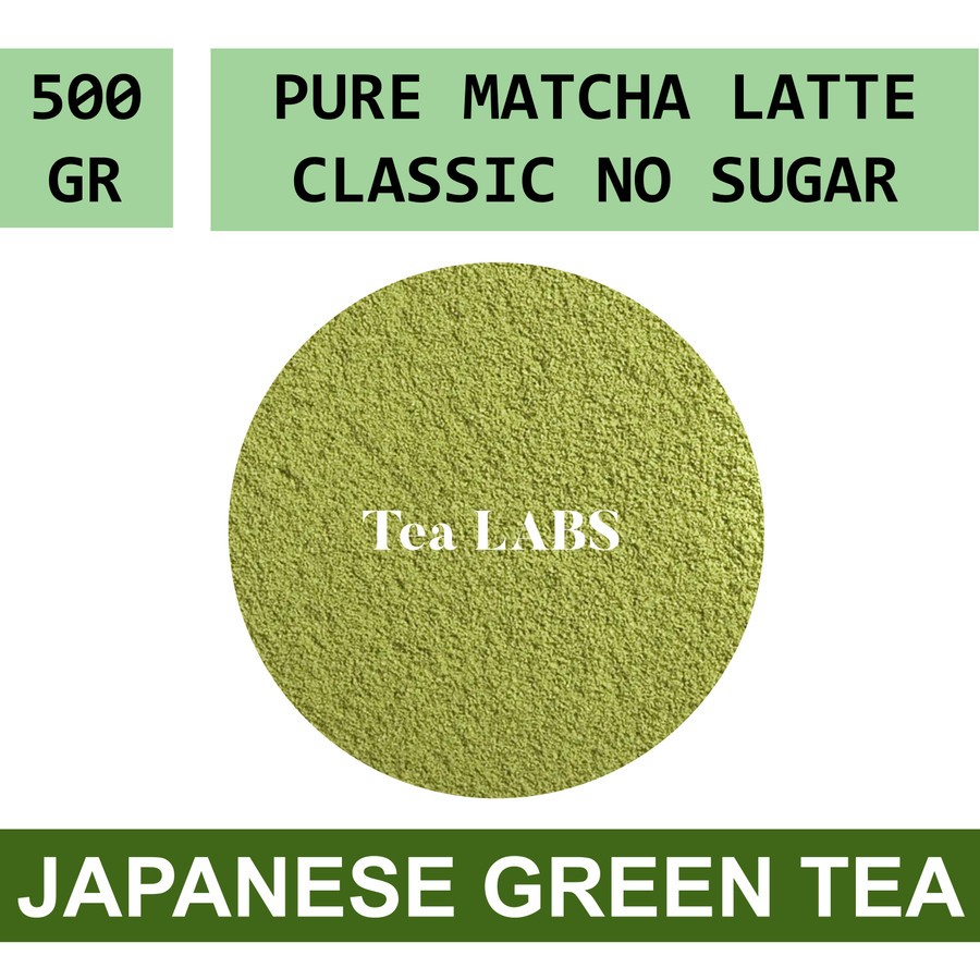 Matcha Latte Classic / Japanese Green Tea Latte Powder 500 GRAM ...