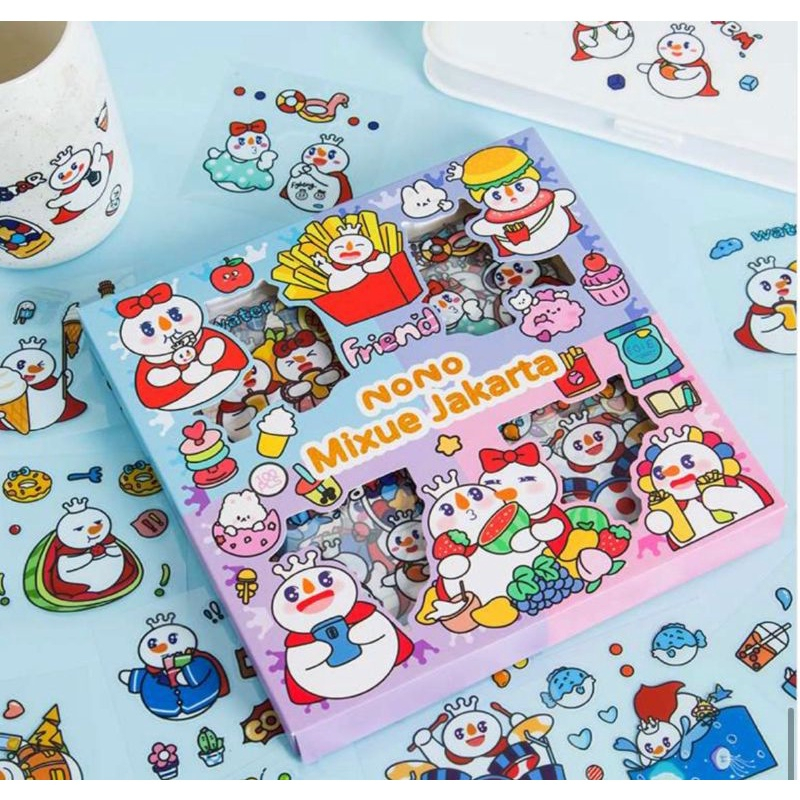 (1 Set = 10 SHEETS) FANCY STICKER / JOURNAL AESTHETIC STICKER ...