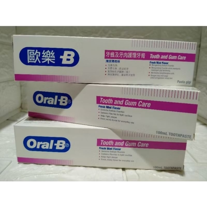 Oral B Tooth and Gum Care Toothpaste 100 g | Shopee Singapore