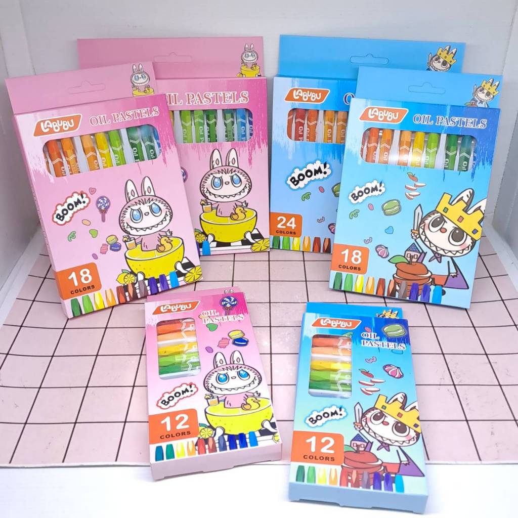 Oil Pastel Crayons 12/18/24 Viral Colors Labubu Boom! The Monsters Pop ...