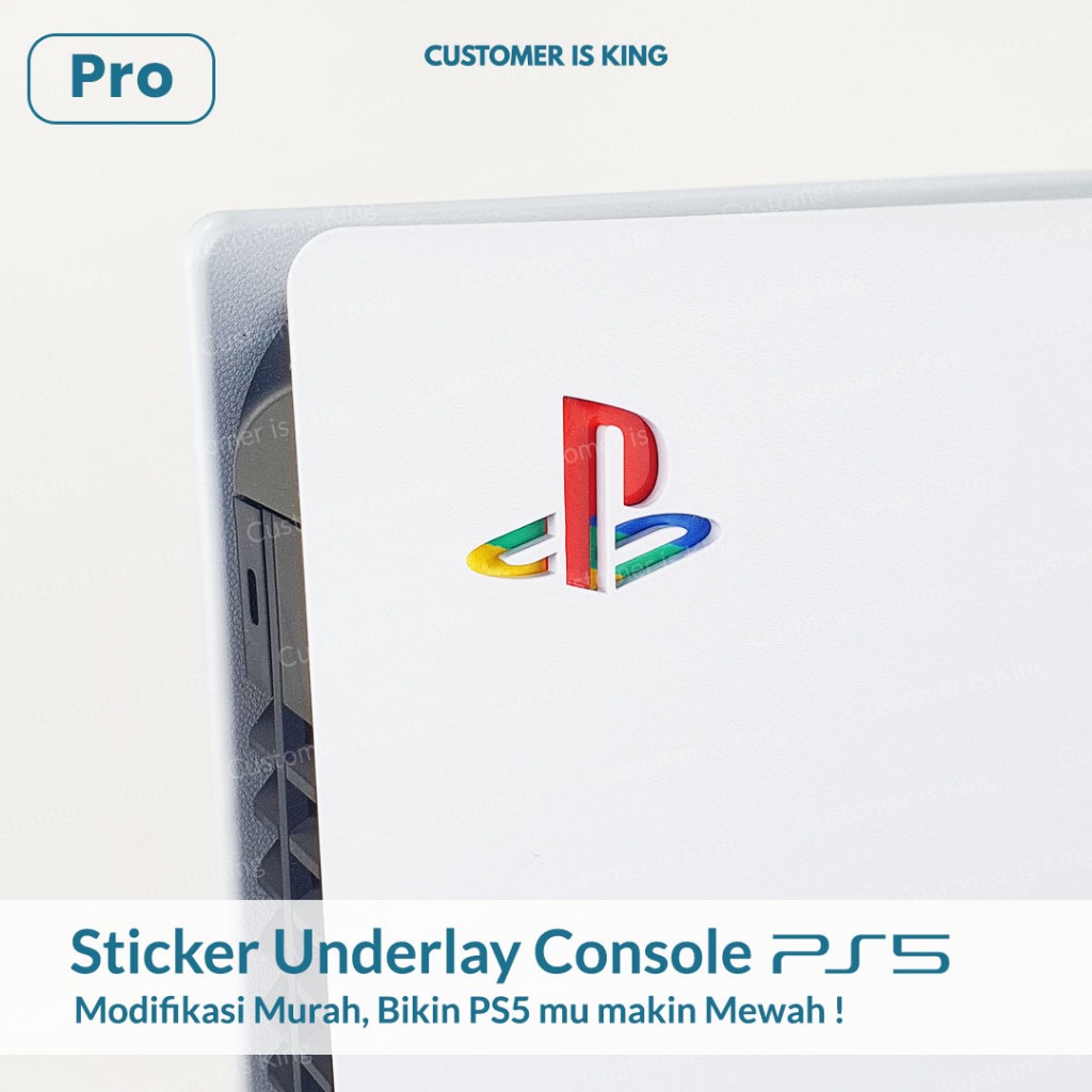 Ps5 PRO Playstation 5 Accessories Stickers Logo Underlay Decal Plate ...