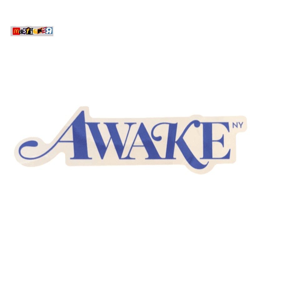 Awake NY sticker die cut logo sticker | Shopee Singapore