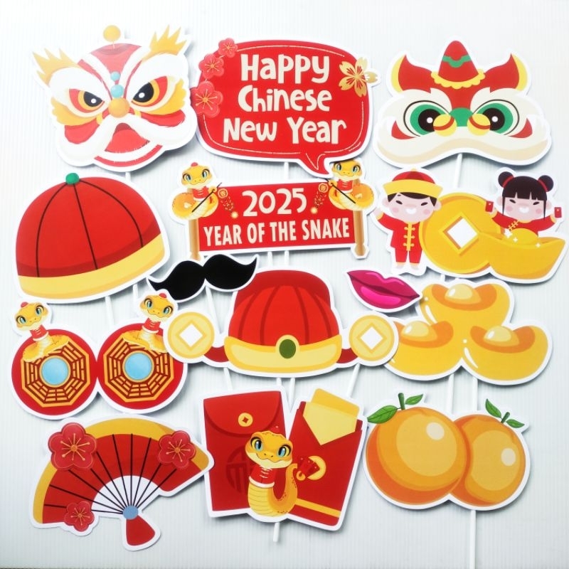 PROPS PHOTOBOOTH IMLEK CHINESE NEW YEAR CHINESE NEW YEAR DECORATION ...