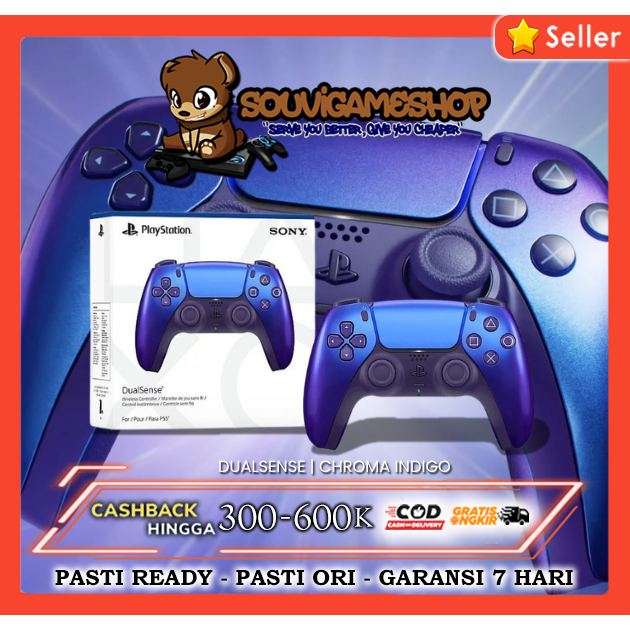 Ps5 Stick PS5 DualSense Wireless Controller Chroma Indigo Stick ...