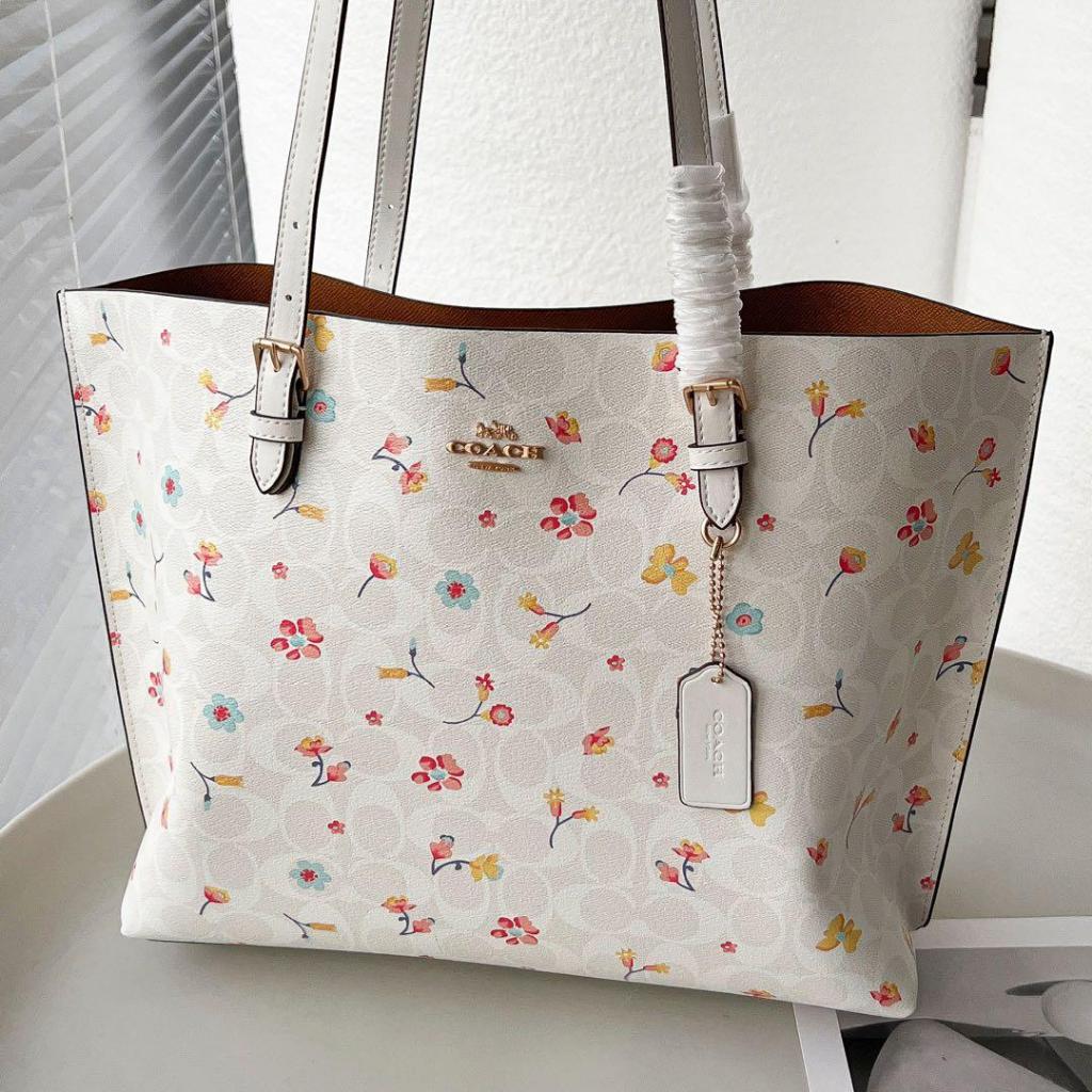 Tas CH C8612 Mollie Tote in Signature Canvas With Mystical Floral Print ...