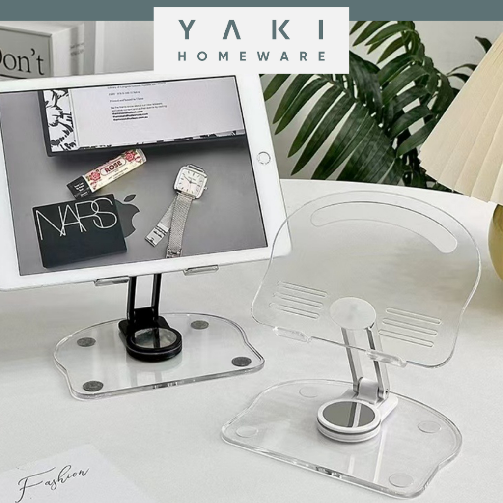 Yaki - KAPPA Stainless Universal Stand Aesthetic Book Stand Minimalist ...