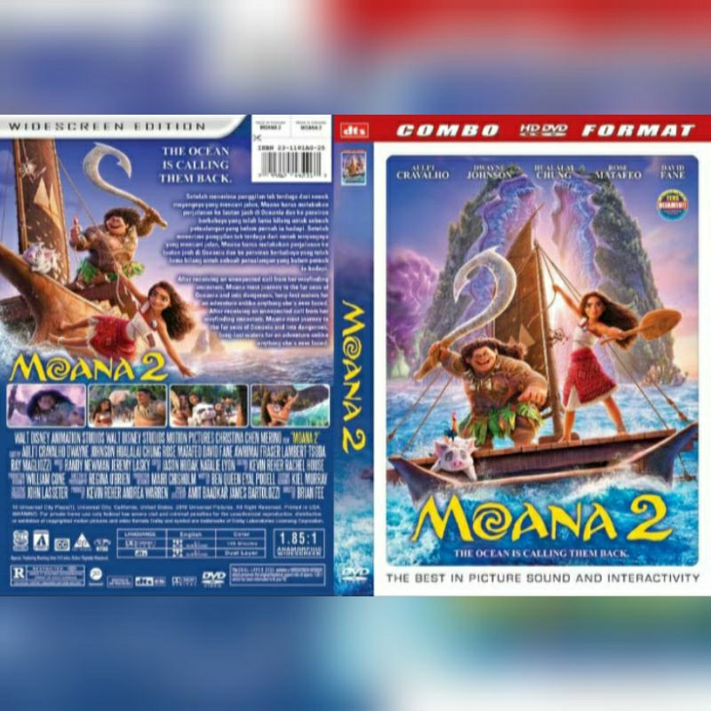 DVD Moana 2 2024 (Dwayne Johnson) | Shopee Singapore