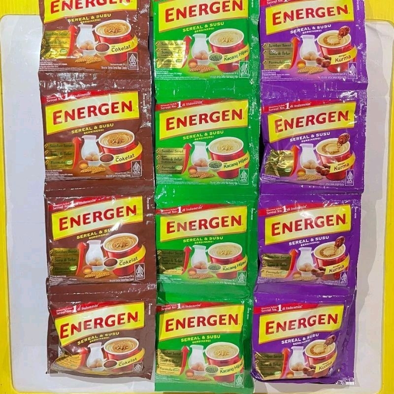 Energen Cereal All Variants (1 pack contains 10 pcs) | Shopee Singapore