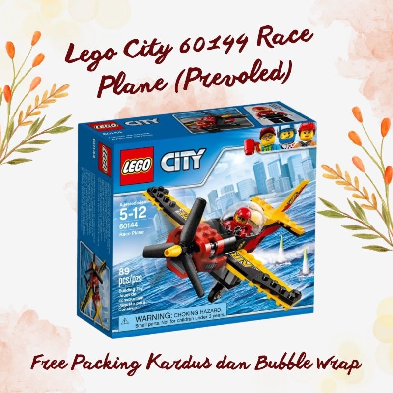 Lego City 60144 Race Plane (prevoled) | Shopee Singapore