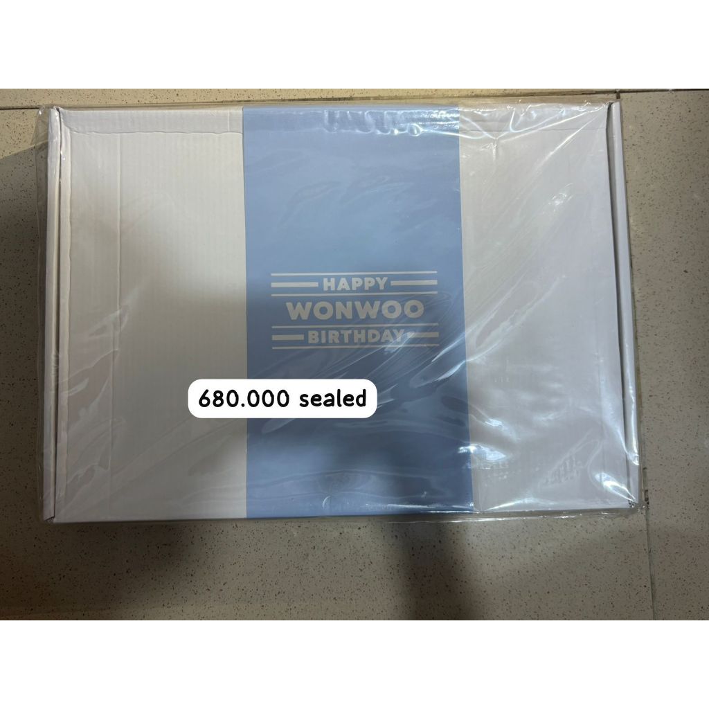 Seventeen WONWOO BIRTHDAY BOX V2 SEALED FULLSET | Shopee Singapore