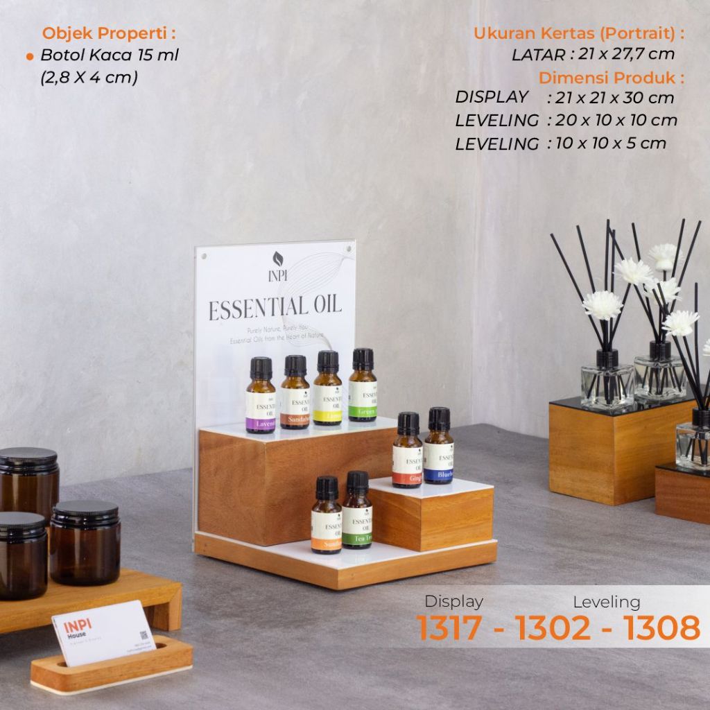 Display Leveling Product Essential Oil Aroma Therapy - Inpihouse ...