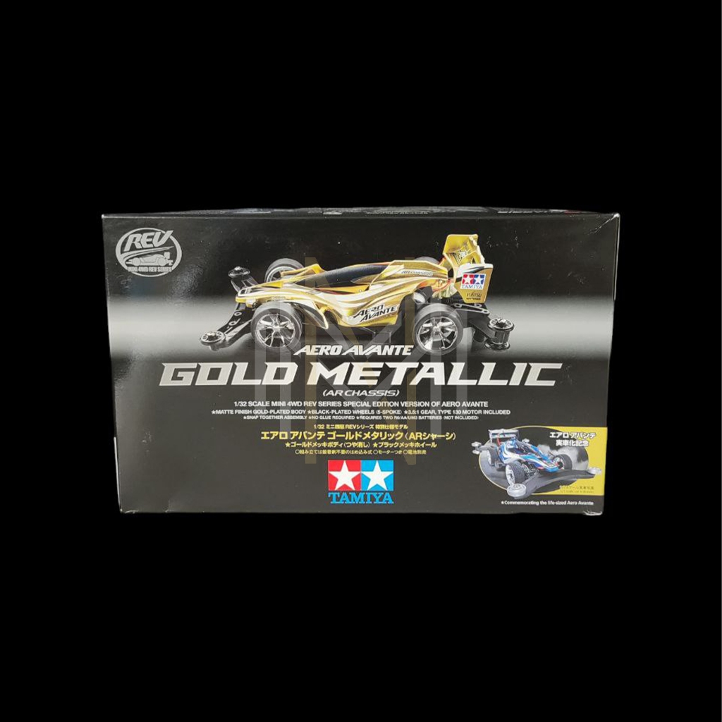 Tamiya Mini 4WD Aero Avante Gold Metallic | Shopee Singapore