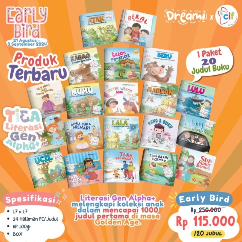 Cif Gen Alpha+ Three Literacy Book Package | Shopee Singapore