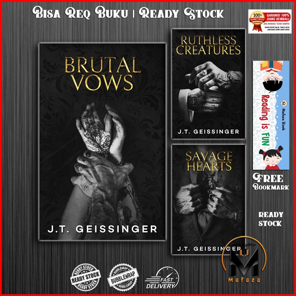 Ruthless Creatures | Carnal Urges | Savage Hearts | Brutal Vows by J.T ...