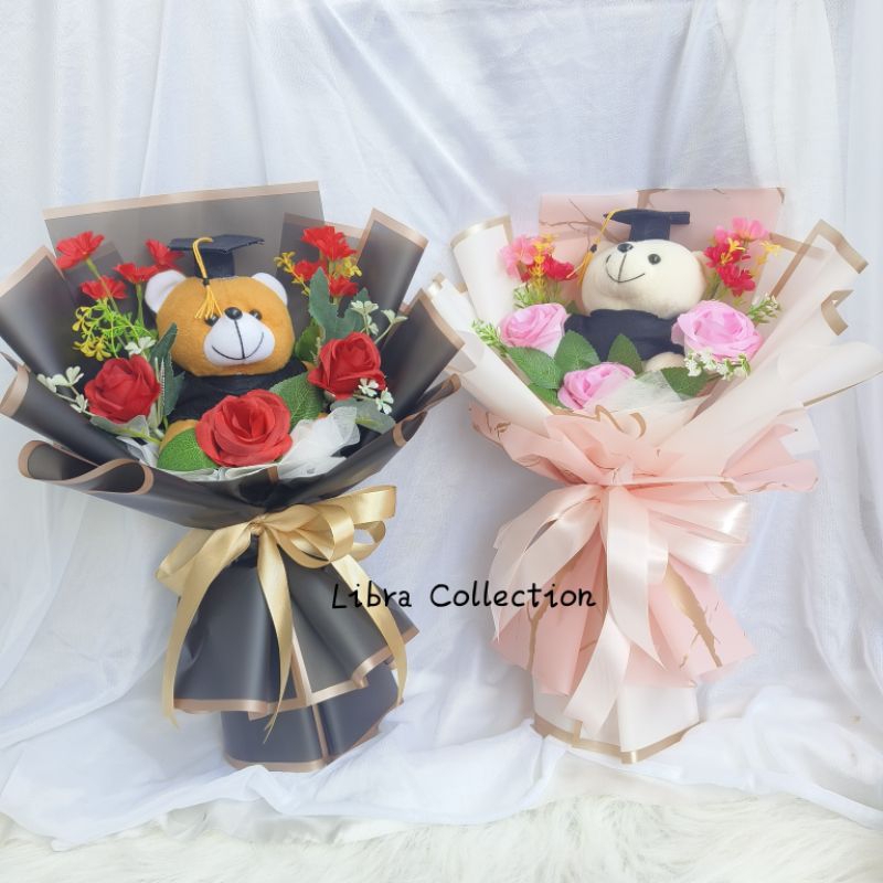 Graduation BUCKET GRADUATION DOLL FLOWER BOUQUET GRADUATION BUCKET ...