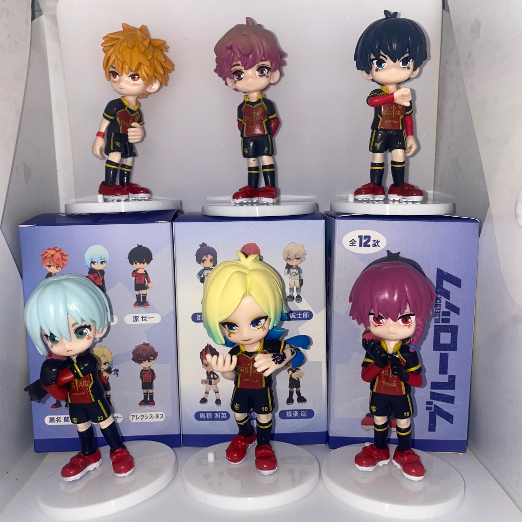 Action Figure Anime Blue Lock Michael Kaiser Isagi Kunigami Hiori ...