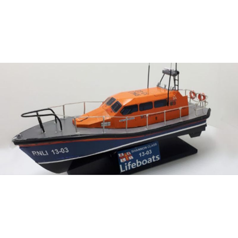 64 scale RNLI patrol ship papercraft pattern sheet (3OP-B31) | Shopee ...