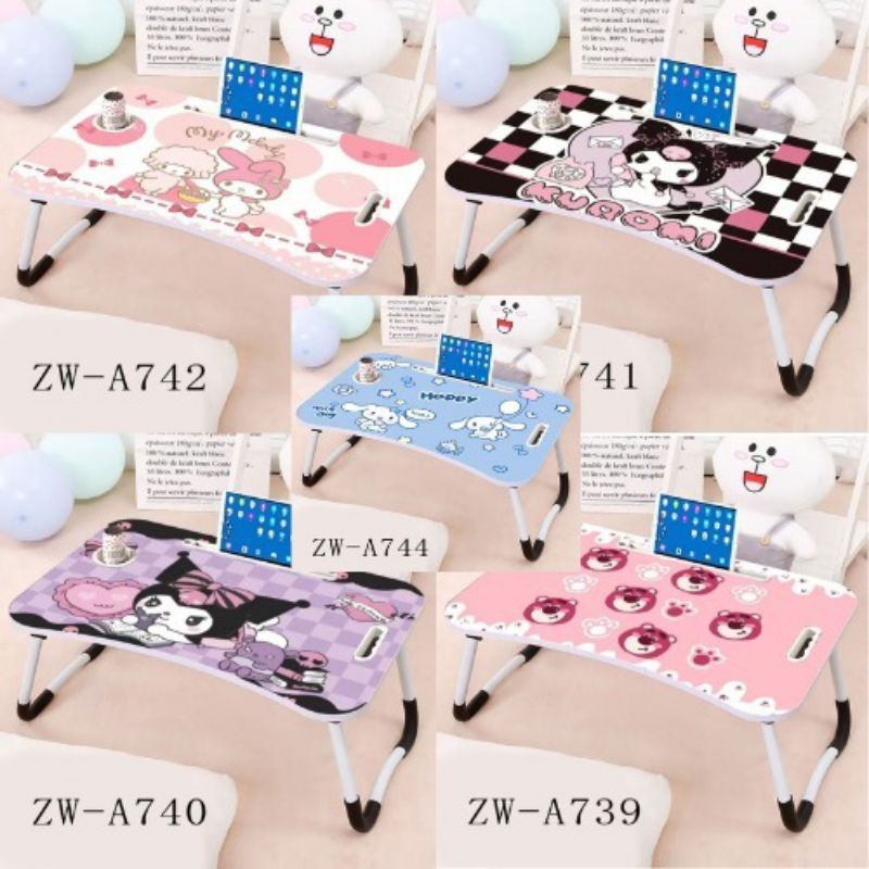 SANRIO KUROMI CHARACTER STUDY TABLE, CHINAMONROLL, MY MELODY, LOTSO ...
