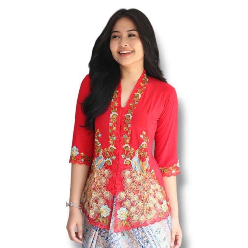 SIKU AC STRETCH EMBROIDERED KEBAYA STREACH KEBAYA RUBBER KEBAYA VIRAL ...