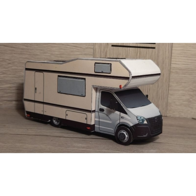 Camper van (3OP-C6) papercraft pattern sheet | Shopee Singapore
