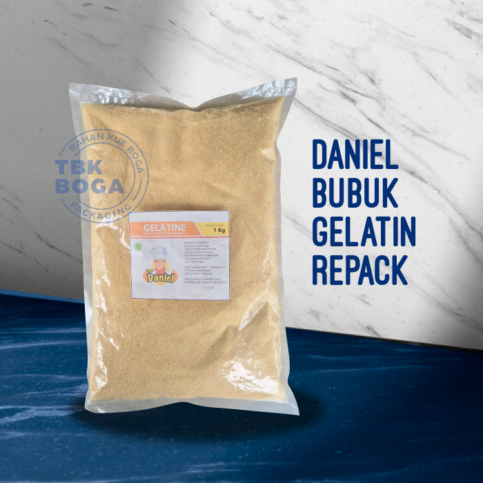 Gelatin Powder (250, 500 gr) Repack Chef Daniel Gelatine Beef Bone ...