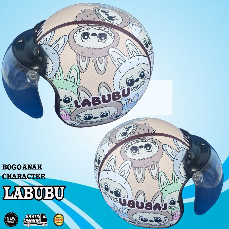 Children's Bogo Helmet with Labubu & Kuromi motifs | Shopee Singapore