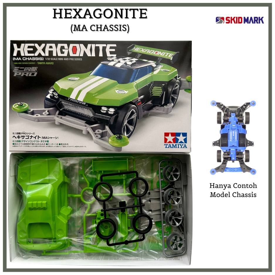Tamiya Mini 4WD Assembly Car - HEXAGONITE MA Chassis (ORIGINAL ...