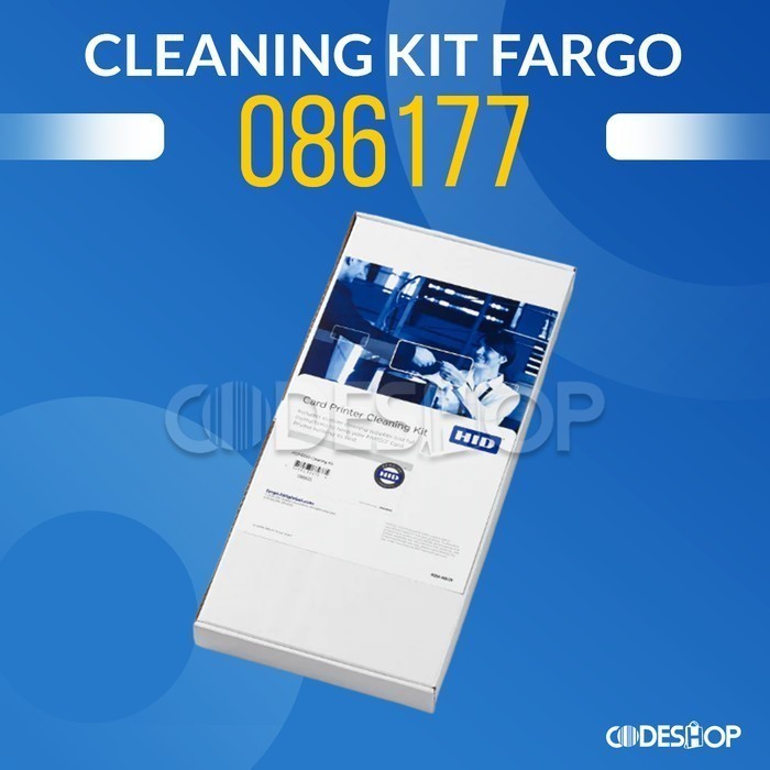 Cleaning Kit Fargo DTC1250E C50 HID Fargo ID Card Printer PN 86177 ...