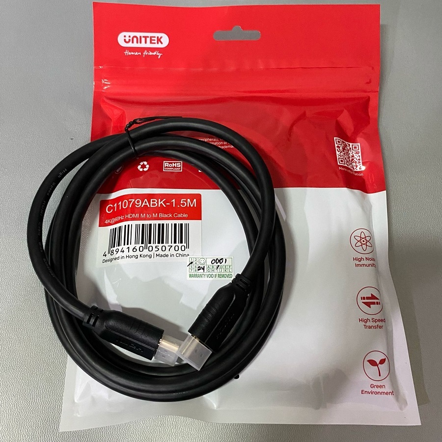 Unitek HDMI 2.0 CABLE SUPPORT 4K ULTRAHD Unitek HDMI CABLE | Shopee ...