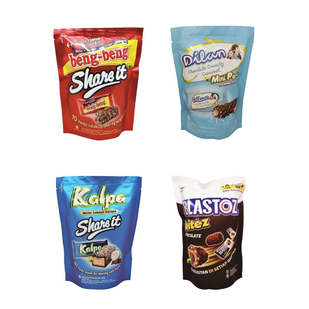 Snack Food Snack Party Pack Contains 10 Delfi Bar, ThunderBIG, Beng ...