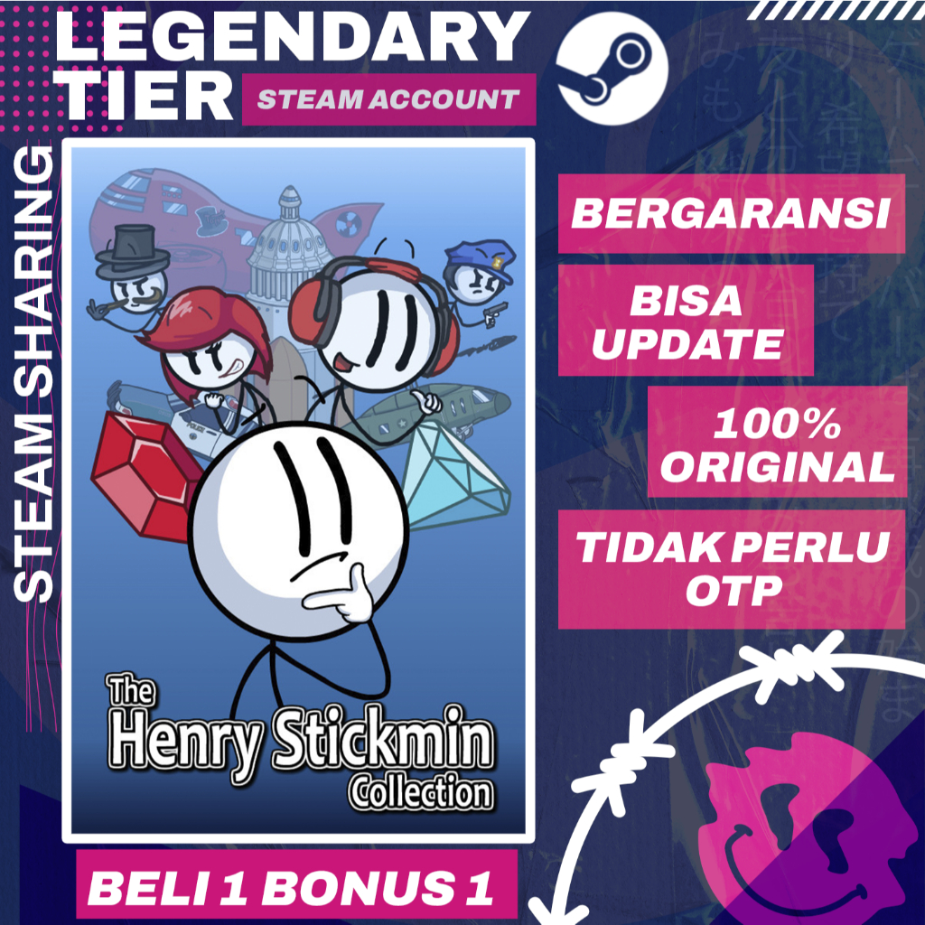 The Henry Stickmin Collection [Game Steam Original] | Shopee Singapore