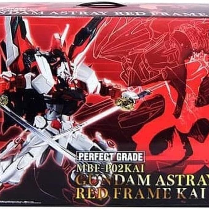 Pg 1/60 Gundam Astray Red Frame KAI ori Bandai Perfect Grade ARF ...