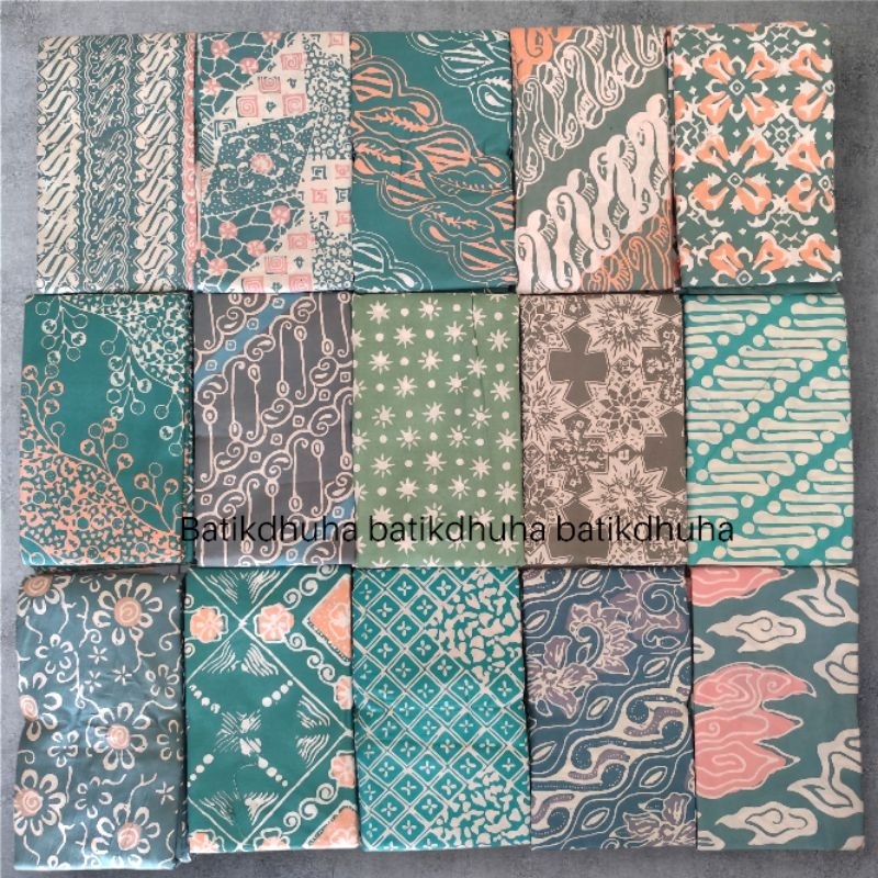 HIJAU GARUTAN CAP BATIK FABRIC COLOR GREEN TOSKA IJO TOSCA PASTEL ...