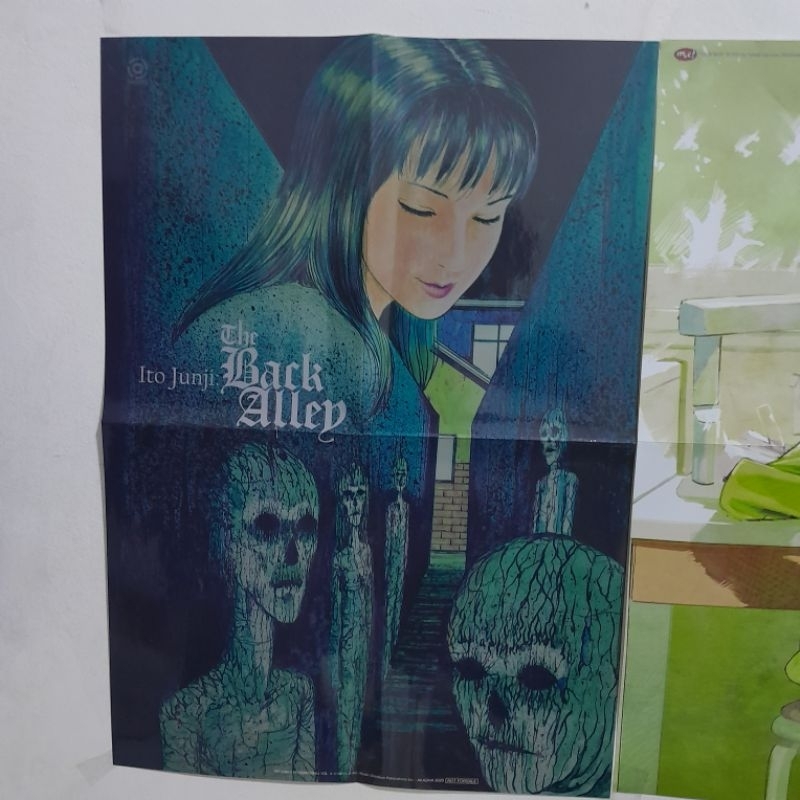 Back Alley Junji ito Poster/Book Bonus Gramedia Junji ito Back Alley ...