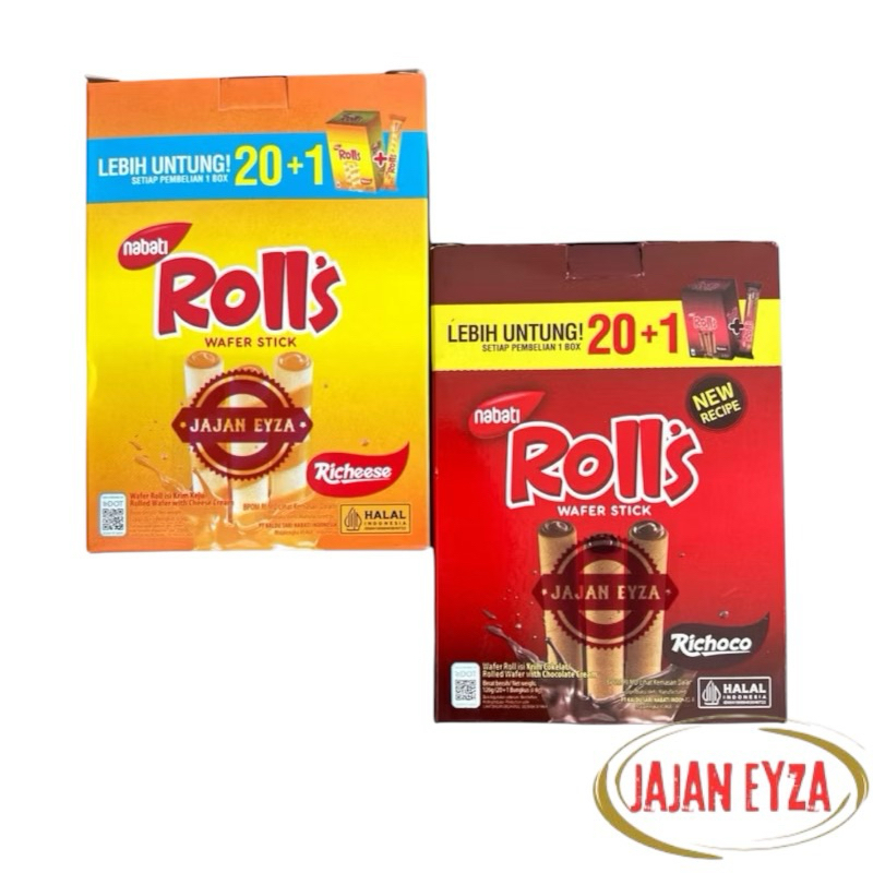 Nabati ROLL WAFER BOX contains 20 PCS | Shopee Singapore