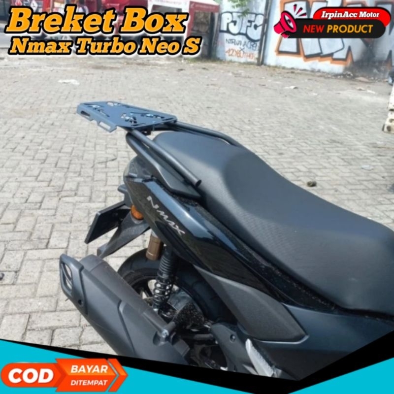 Breket BoX NMAX Techmax Turbo/Neo New NMAX 2015 2016 2017 2018 2019 ...