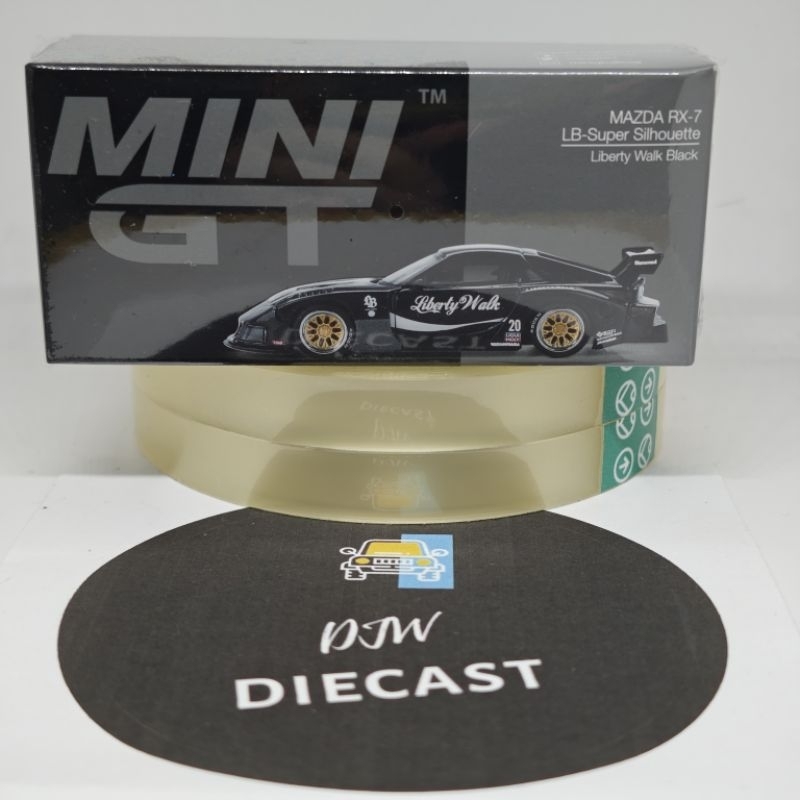 Mini GT MGT 785 Mazda RX7 LB Super Silhouette Liberty Walk Black ...
