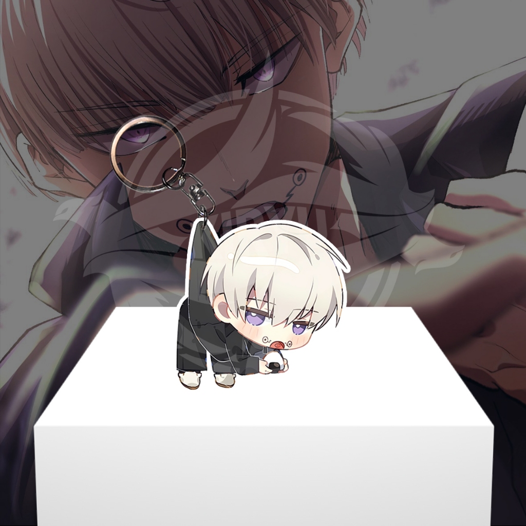 GANTUNGAN Anime Jujutsu Kaisen Toge Inumaki HP Keychain - Acrylic ...