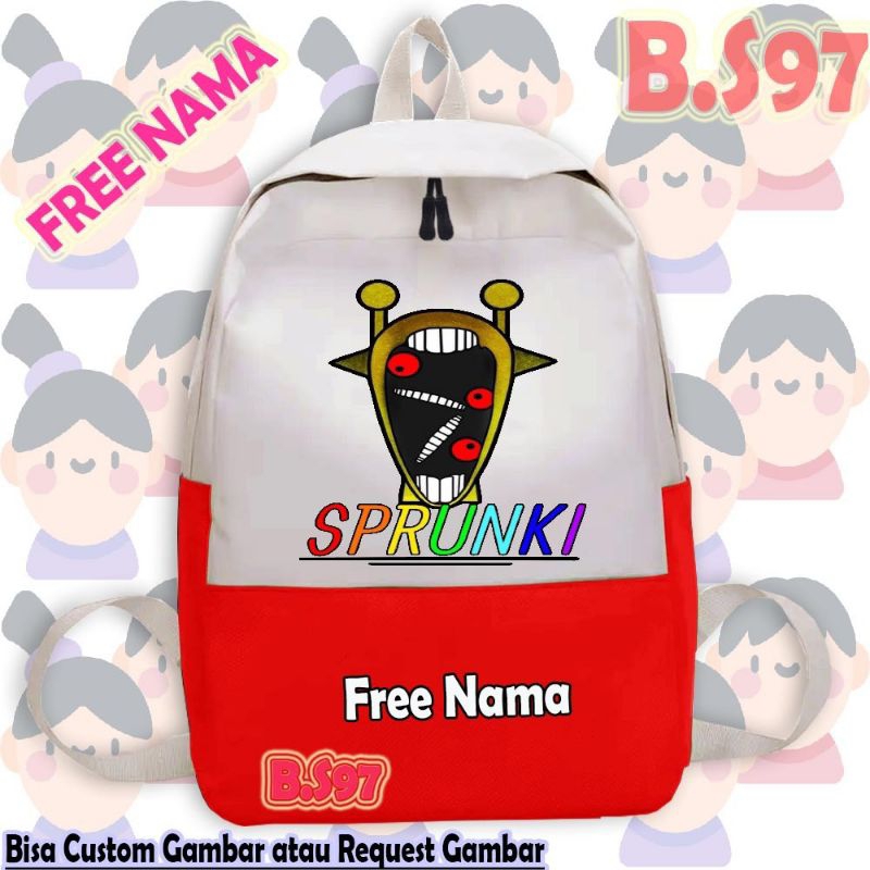 Simon PHASE 3 Incredibox Sprunki School Backpack | Shopee Singapore