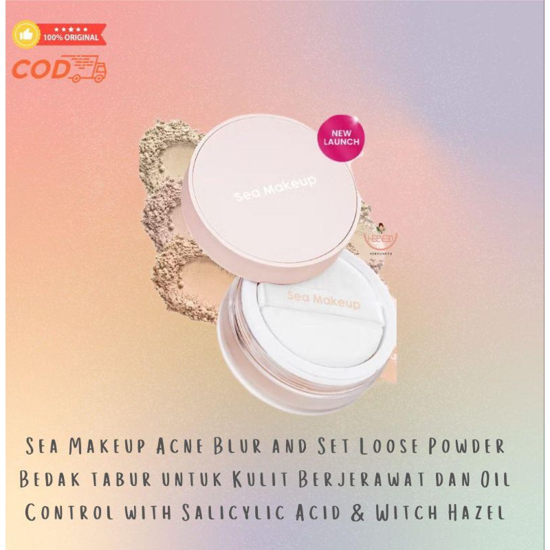 [Original New Ready] Sea Makeup Acne Blur and Set Loose Powder Loose ...