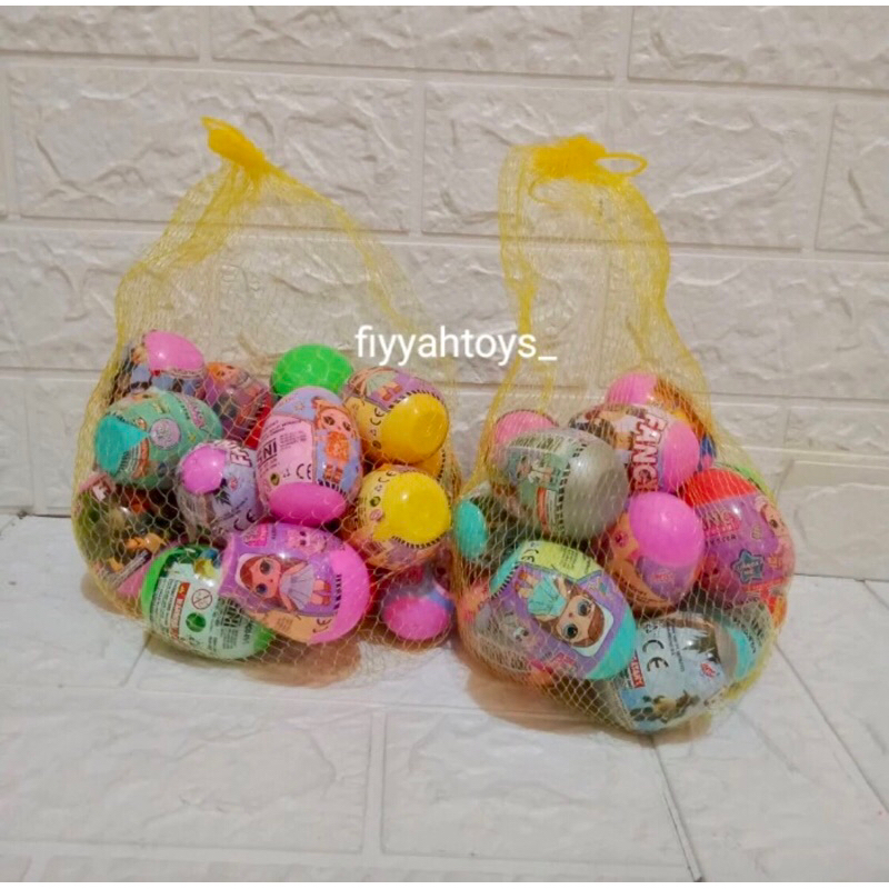 Prize Egg Toys - Old school toy eggs - mini SURPRISE SURPRISE EGGS ...