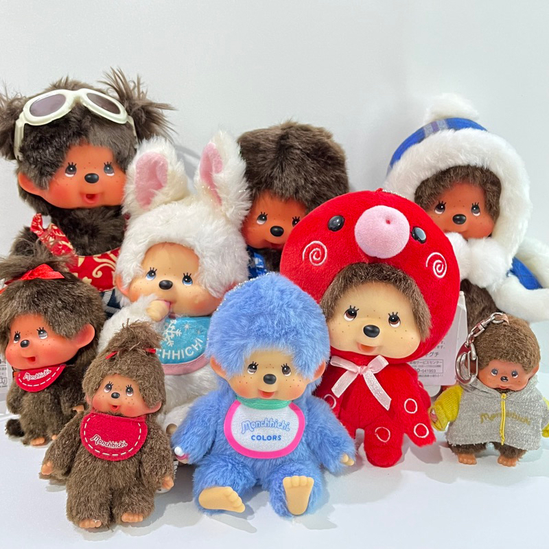 Monchhichi Keychain and Dolls (ori Sekiguchi Japan) | Shopee Singapore