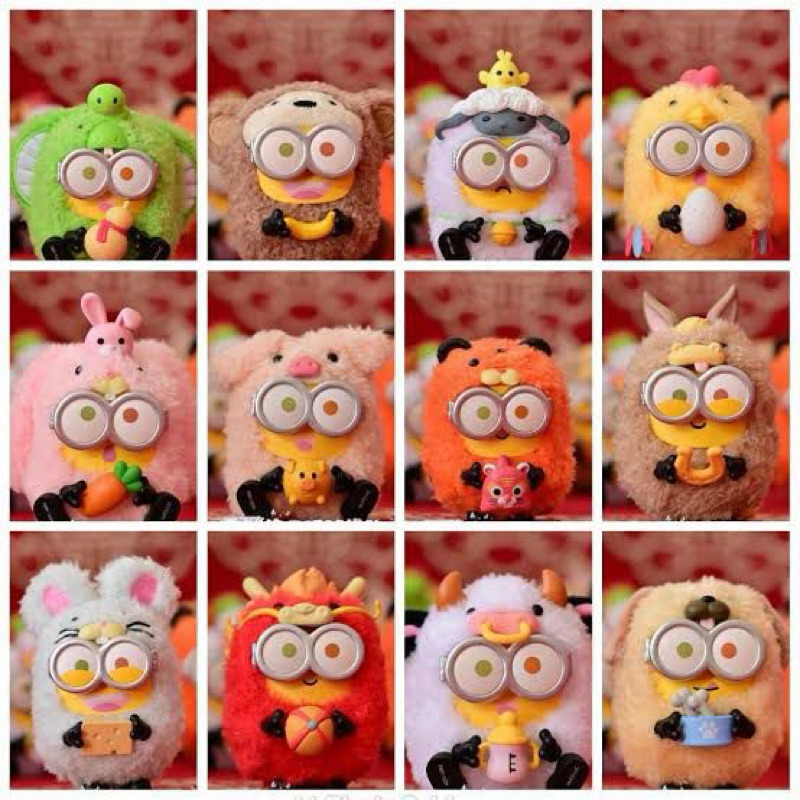 MINION CHINESE ZODIAC SPECIAL UNIVERSAL STUDIOS STEEL | Shopee Singapore