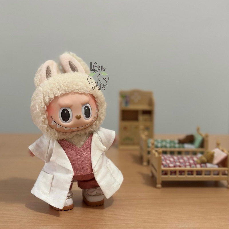 LITTLE BUDS - The Monster Labubu Doctor Fit (labubu clothes) | Shopee ...