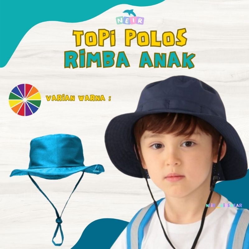 Plain KINDERGARTEN CHILDREN'S JUNGLE HAT - KINDERGARTEN MANASIK HAT ...